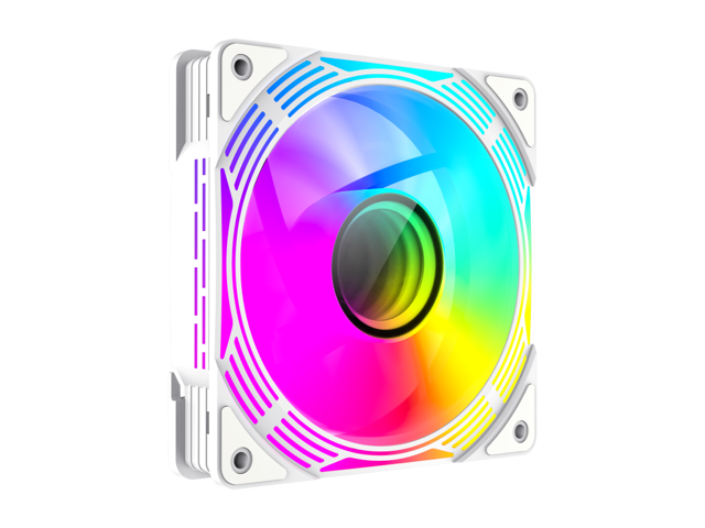 Click here for GAMEMAX FN12A-C8I-W  120mm White frame ARGB Fan -... prices