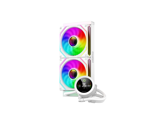 Click here for GAMEMAX IceBurg 240 Digital WH  Liquid CPU Cooler... prices