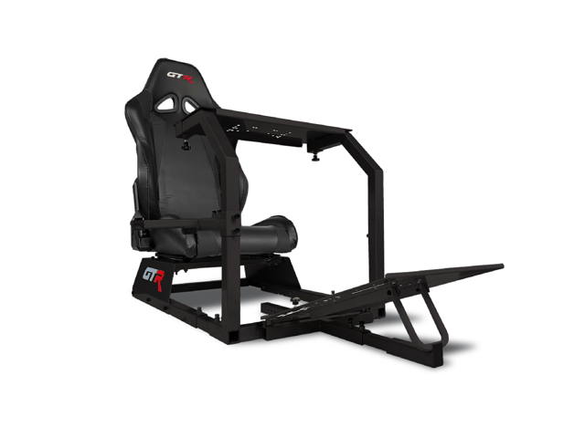 Click here for GTR Simulator GTA Model Black Frame Adjustable Rac... prices