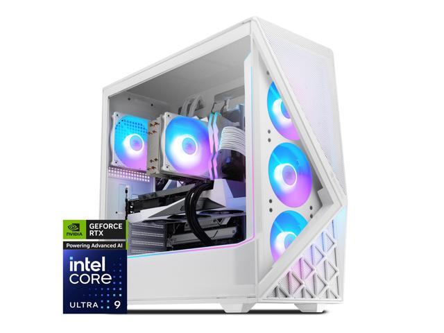Click here for iBUYPOWER Slate 9 White Gaming PC Desktop - Intel... prices