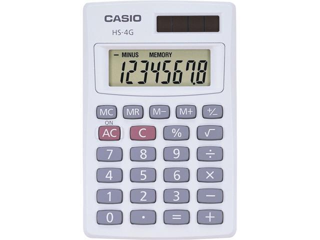 Click here for Casio HS-4G Basic Handheld Calculator prices