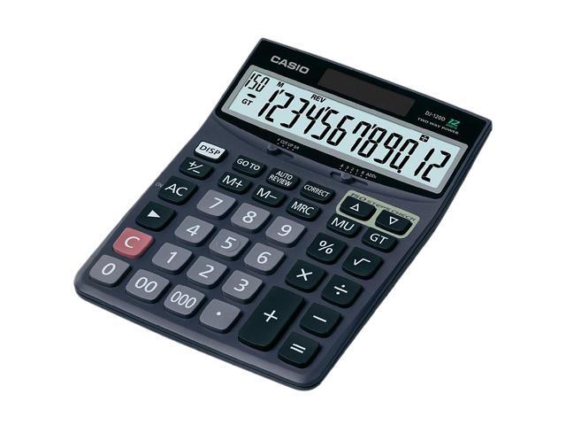 Click here for Casio DJ120D Desk Calculator with Check & Correct... prices