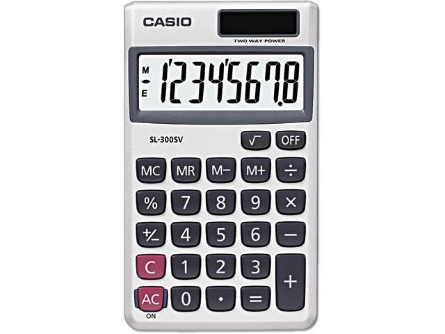 Click here for Casio SL-300SV SL-300SV Handheld Calculator  8-Dig... prices