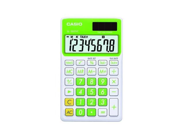 Click here for Casio SL-300VC-GN Big Display Calculator - Green prices