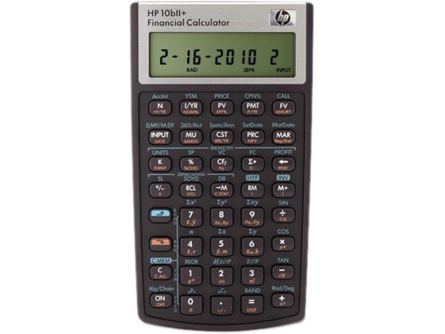 Click here for HP 10bII Financial Calculator  12-Digit LCD prices