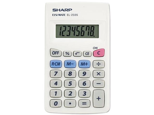 Click here for Sharp EL233SB EL233SB Pocket Calculator  8-Digit L... prices