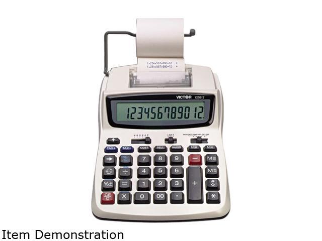 Click here for Victor 1208-2 Two-Color Compact Printing Calculato... prices