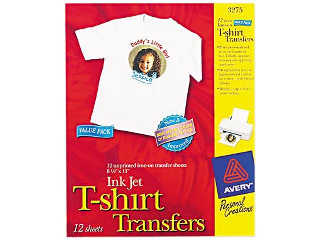 Click here for Avery Light T-Shirt Transfers  8-1/2 x 11  12 Tran... prices