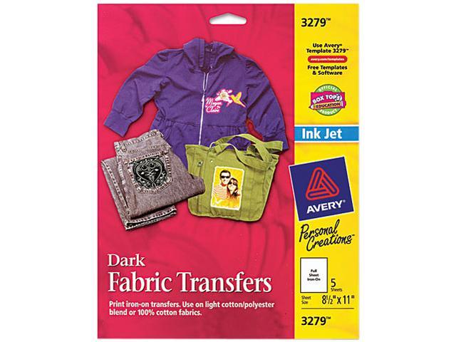 Click here for Avery 3279 Dark T-Shirt Transfers  Matte  8-1/2 x... prices
