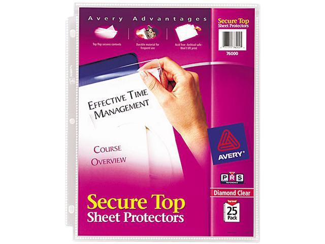 Click here for Avery 76000 Secure Top Sheet Protectors  Heavy Gau... prices