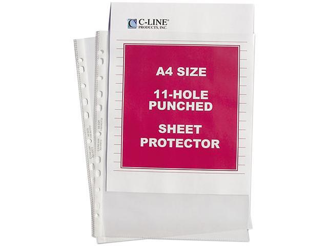 Click here for C-line 08037 Size A4 Sheet Protectors  Standard Ga... prices