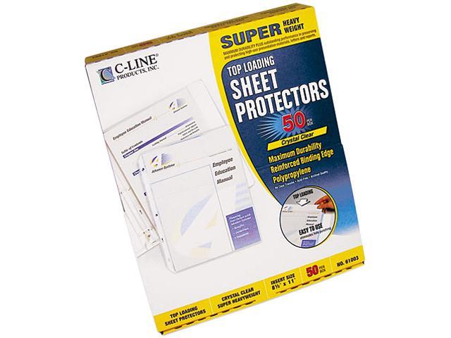 Click here for C-line 61003 Top-Load Poly Sheet Protectors  Super... prices