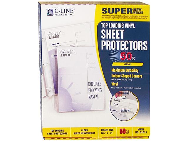 Click here for C-line 61013 Top-Load Vinyl Sheet Protectors  Supe... prices