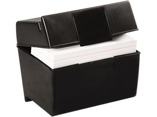 Click here for Oxford 01461 Plastic Index Card Flip Top File Box... prices