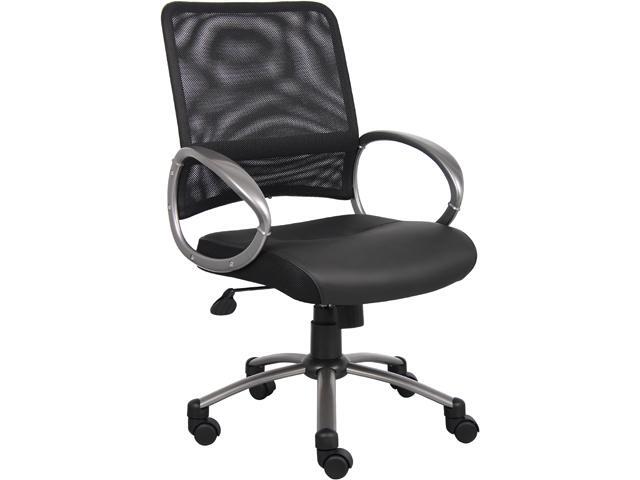 Click here for BOSS Mesh Back W/ Pewter Finish Task Chair (B6406) prices