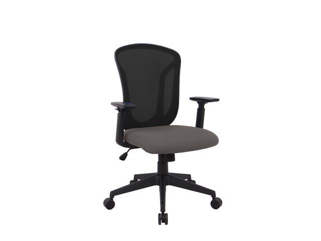 Click here for Brassex Office Chair - Black / Grey (2909-GR) prices