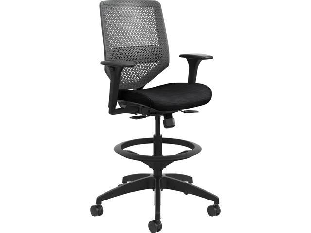 Click here for HON SVSR1ACLC10T Solve Mid-Back Task Stool with Re... prices