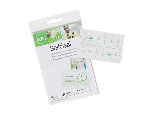 Click here for 3745685 GBC SelfSeal Clear Laminating Pouches  8 m... prices