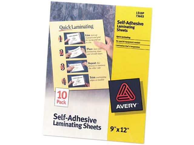 Click here for 73603 Avery Clear Self-Adhesive Laminating Sheets... prices