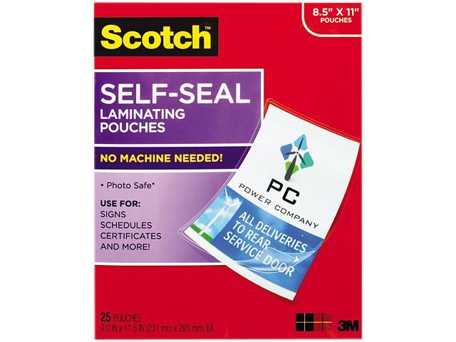 Click here for LS854-25G Scotch Self-Sealing Laminating Sheets  9... prices