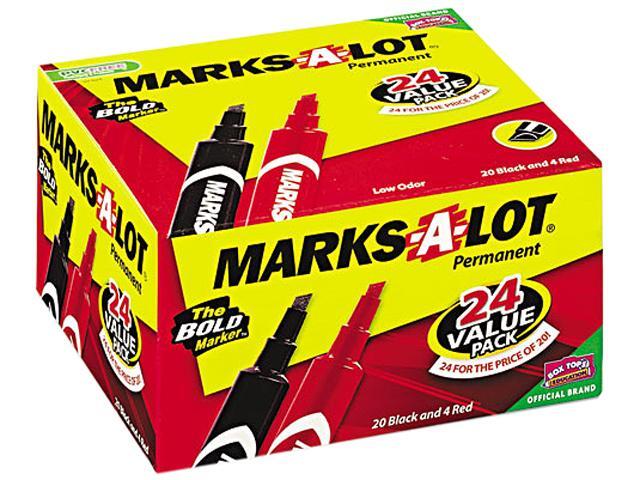 Click here for Marks-A-Lot 98187 Permanent Markers  Regular Chise... prices