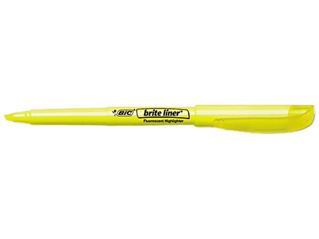 Click here for BIC BL11-YW Brite Liner Highlighter  Chisel Tip  F... prices