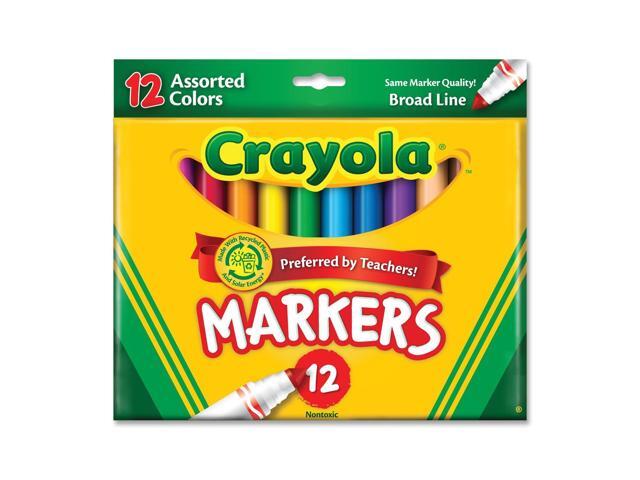 Click here for Crayola 58-7712 Non-Washable Markers  Broad Point... prices