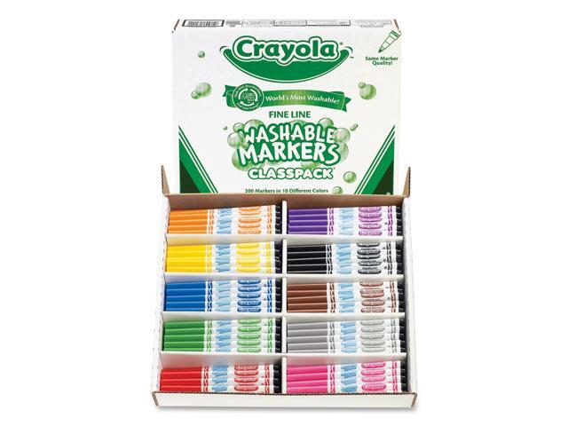 Click here for Crayola 58-8211 Fine Line Markers Classpack  Fine... prices