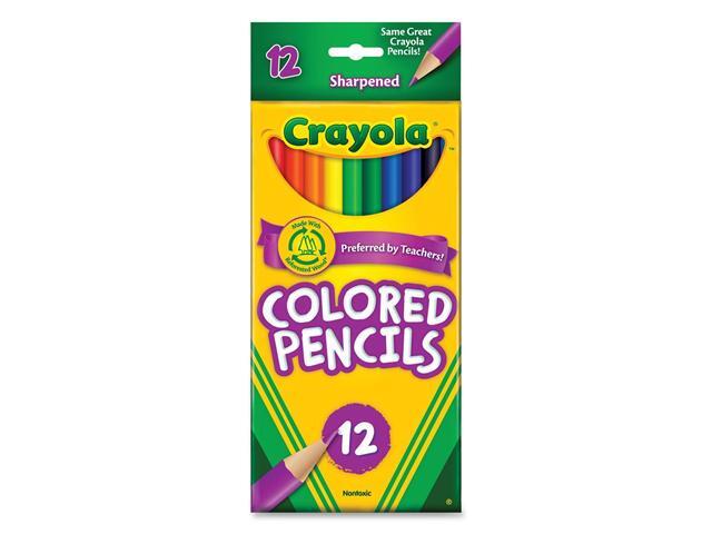 Click here for Crayola 68-4012 Long Barrel Colored Woodcase Penci... prices