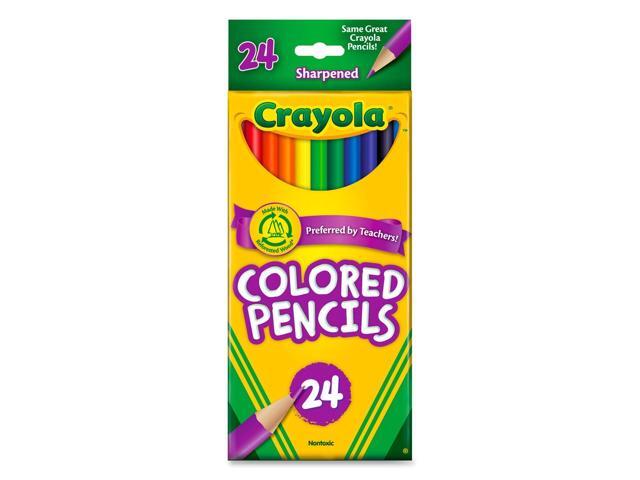 Click here for Crayola 68-4024 Long Barrel Colored Woodcase Penci... prices