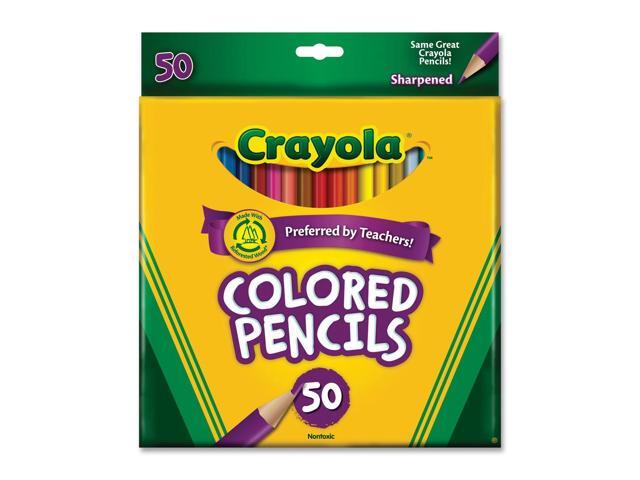 Click here for Crayola 68-4050 Long Barrel Colored Woodcase Penci... prices