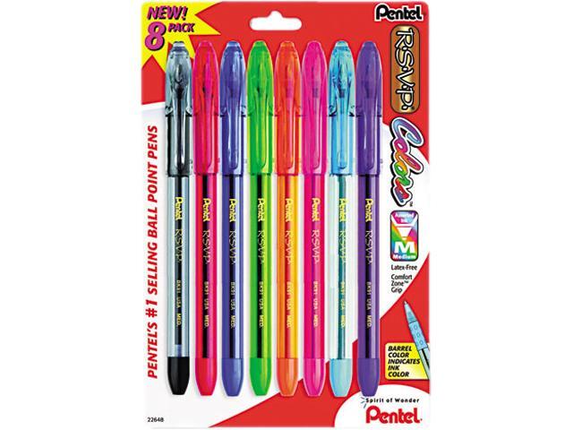 Click here for Pentel BK91CRBP8M R. S.V. P. Ballpoint Stick Pen... prices