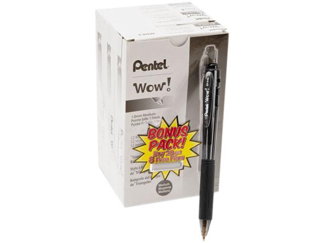 Click here for Pentel BK440ASW-US WOW! Ballpoint Retractable Pen... prices