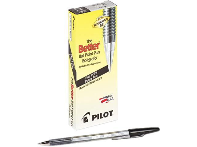 Click here for Pilot 35011 Better Ballpoint Stick Pen  Black Ink... prices