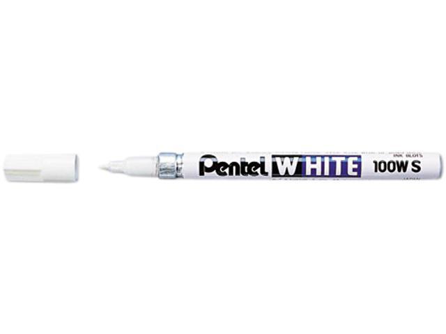 Click here for Pentel 100W-S Permanent Marker  Fine Point  White prices