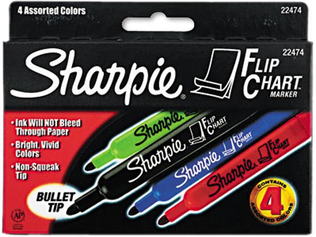Click here for Sharpie 22474 Flip Chart Markers  Bullet Tip  Four... prices