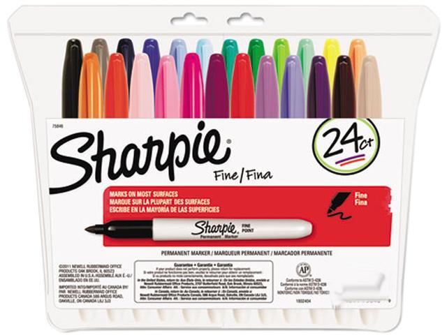 Click here for Sharpie 75846 Permanent Markers  Fine Point  Assor... prices