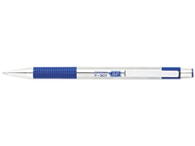 Click here for Zebra 27120 F-301 Ballpoint Retractable Pen  Blue... prices