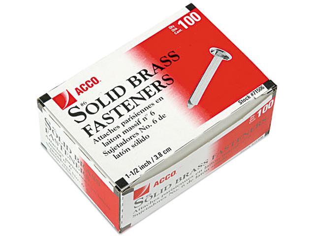 Click here for ACCO ACC71506 Brass Prong Paper File Fasteners  1... prices