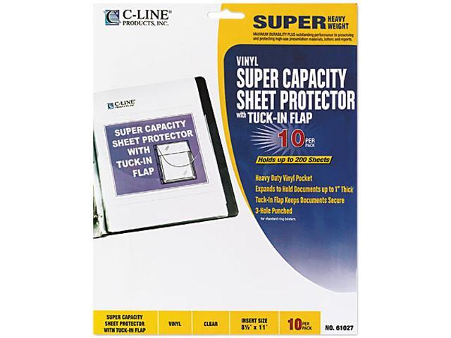 Click here for C-line 61027 Super Capacity Sheet Protector with T... prices