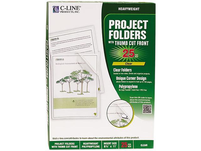 Click here for C-line 62627 Biodegradable Project Folders  Polypr... prices