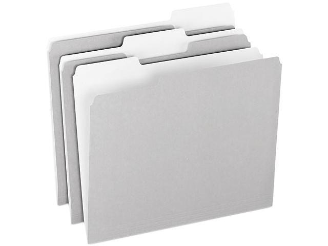 Click here for Pendaflex 1521/3GRA Two-Tone File Folders  1/3 Cut... prices