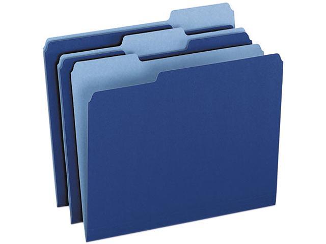 Click here for Pendaflex 1521/3NAV Two-Tone File Folder  1/3 Top... prices