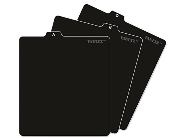 Click here for Vaultz VZ01176 A-Z CD File Guides  5 x 5 3/4  Blac... prices