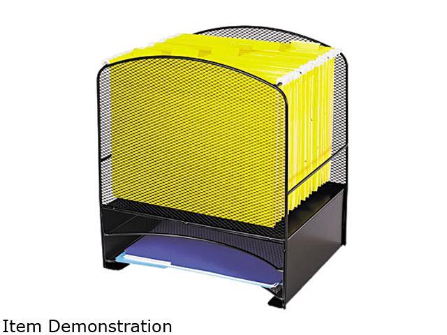 Click here for Safco 3260BL Steel Mesh Desktop Hanging File  Thre... prices