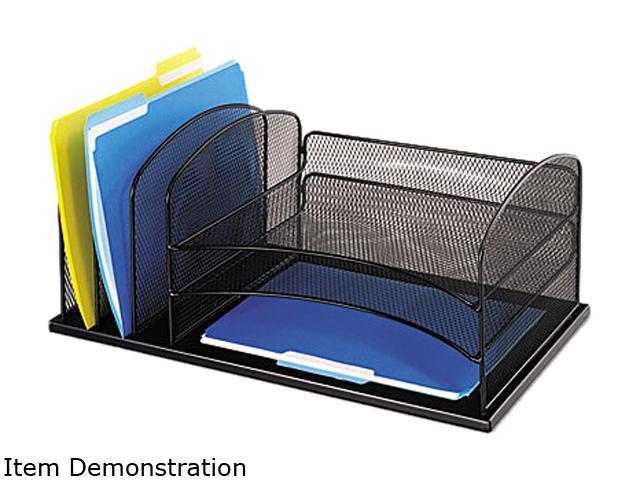 Click here for Safco 3254BL Desk Organizer  Six Sections  Steel M... prices