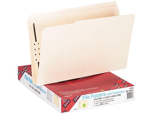 Click here for Smead 19534 Folders  One Fastener  1/3 Cut Assorte... prices