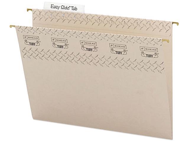 Click here for Smead 64092 Tuff Hanging Folder with Easy Slide Ta... prices