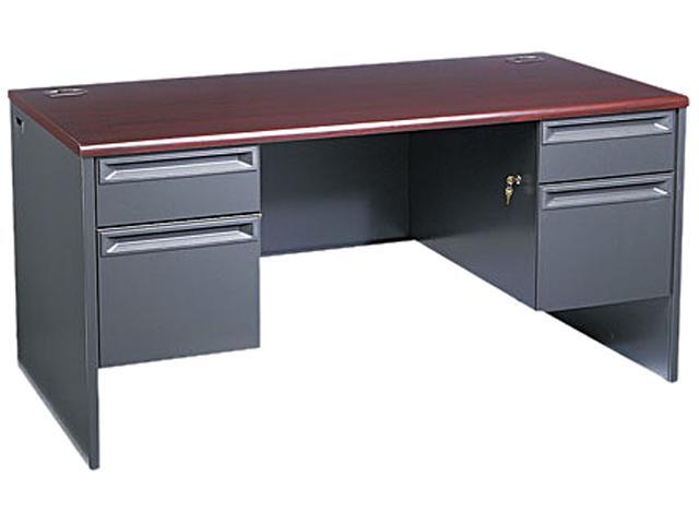 Click here for HON 38000 Series Double Pedestal Desk  60w x 30d x... prices