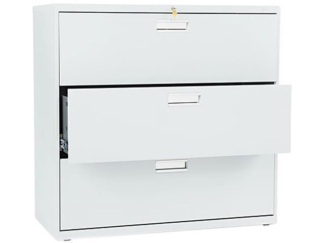 Click here for HON 693LQ 600 Series Three-Drawer Lateral File  Li... prices